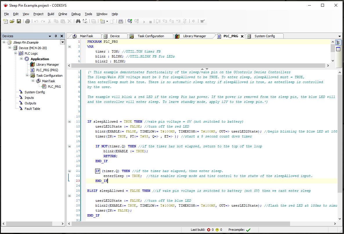 Codesy Example Sleep Mode Enovation Controls Help Center