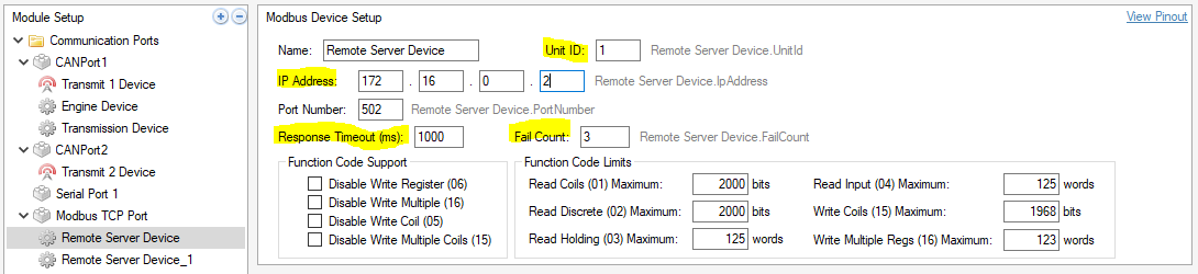 Modbus Over Tcpip Using M12 Ethernet Port Enovation Controls Help Center
